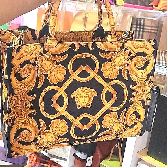 Bags | Versace Tote | Poshmark